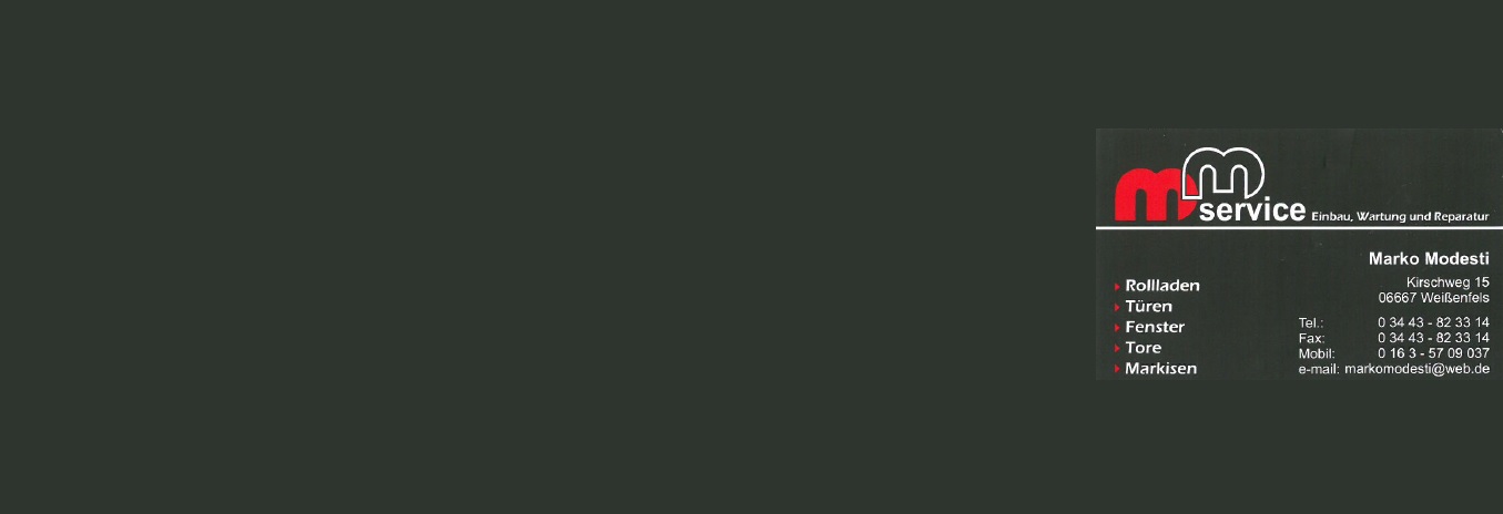 Marco Modesti, Einbau, Reparatur und Wartung von Fenstern, Türen ...